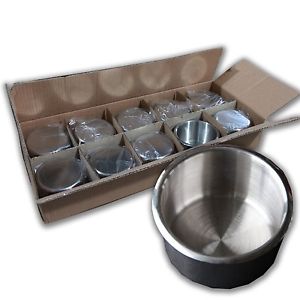 10 x Stainless Steel Cup holders - Jumbo - Poker Tables wood & custom ...