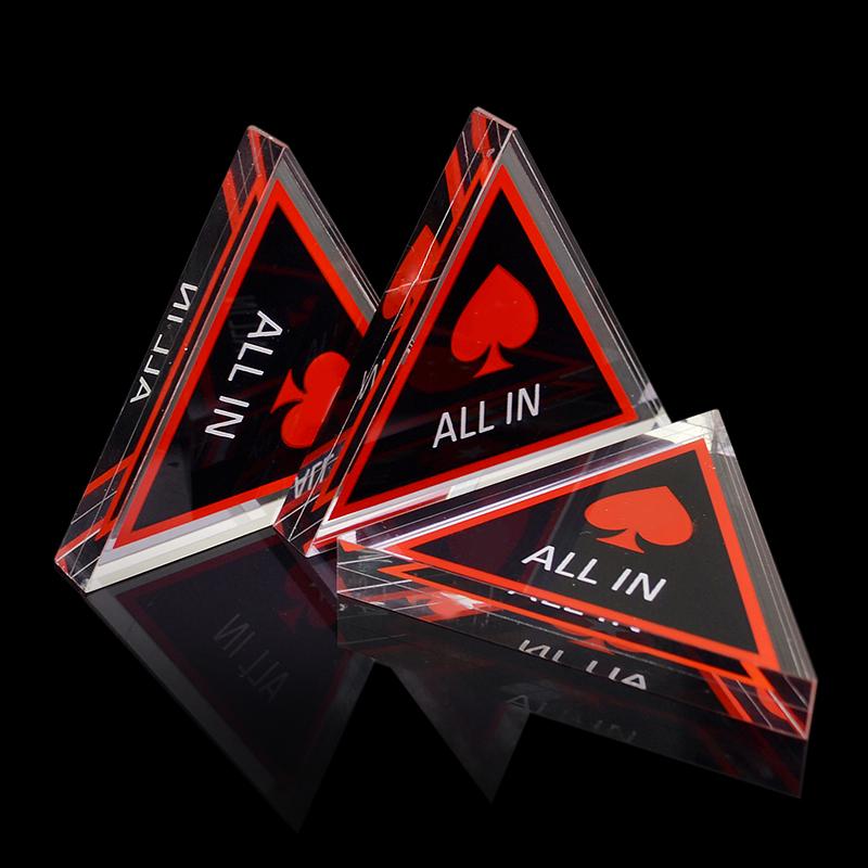 All-In Triangle Button x1 – PokerShop.com.au