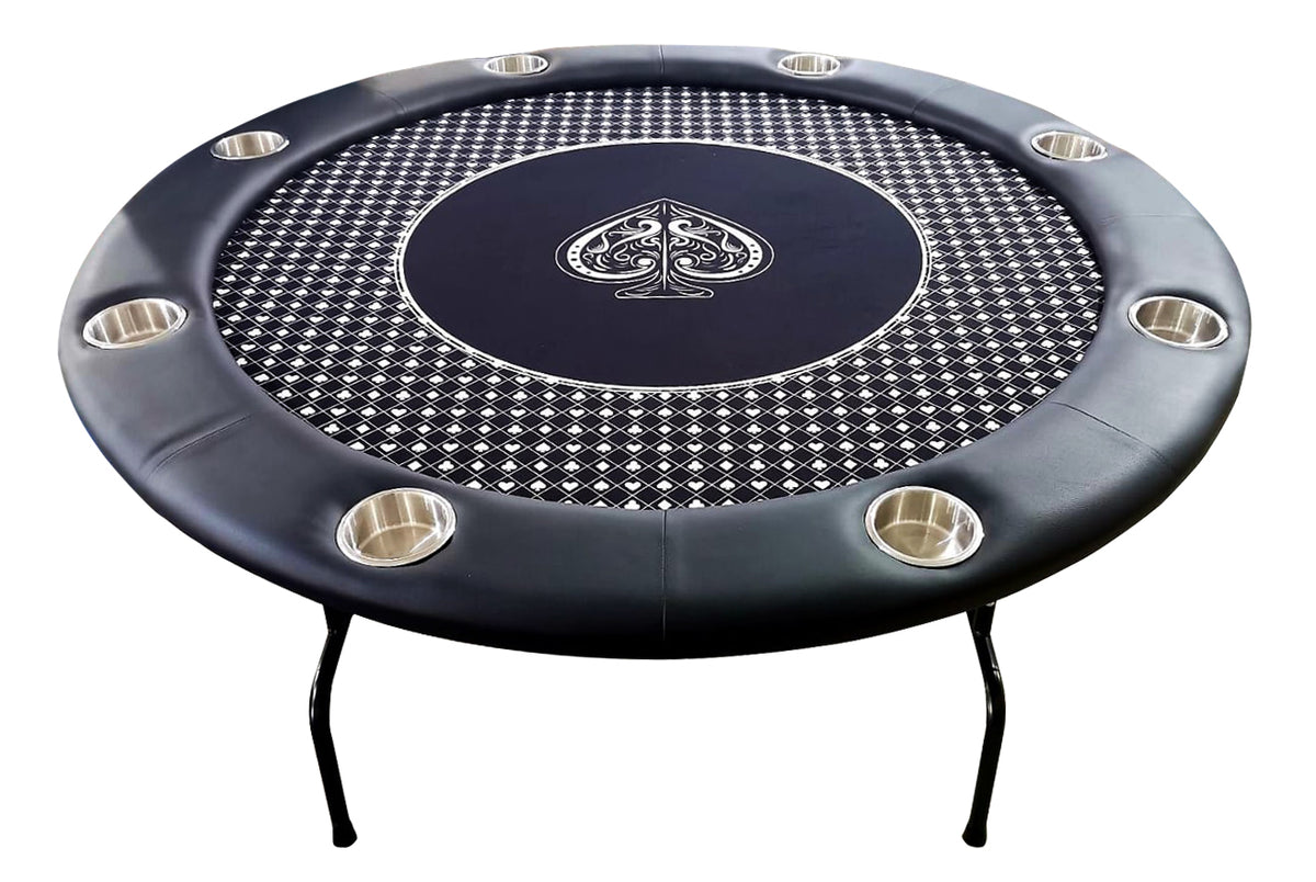 "The Montreal" 90" Poker Table (pedestal legs) - Poker Tables wood ...