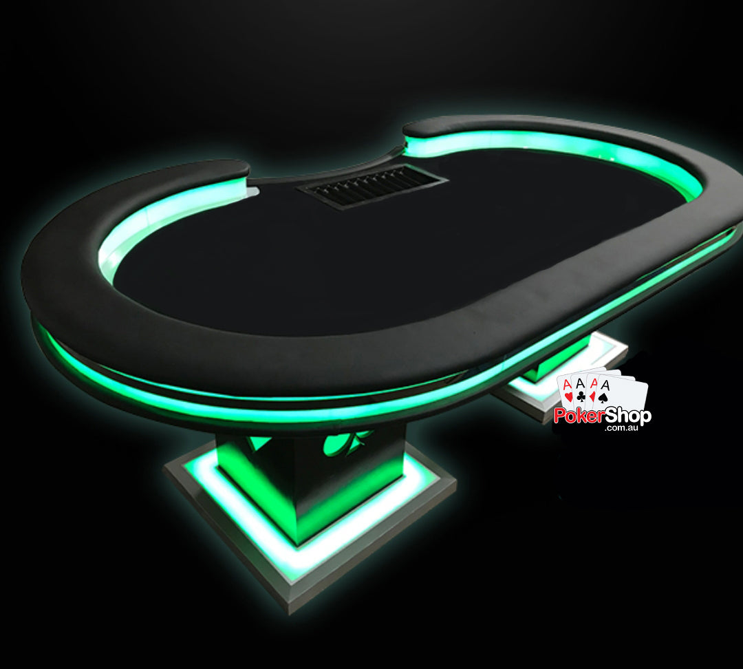 Ultra LED Dealers Poker Table; - Poker Tables wood & custom, buying ...